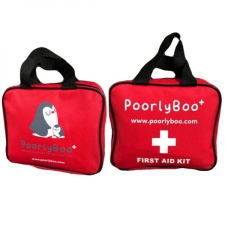 Handy family first aid kits with Poorly Boo - CatsKidsChaos