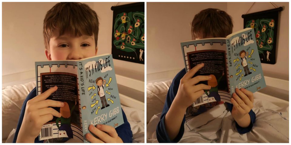 It's a Kid's Life by Kerry Gibb - book review and giveaway - CatsKidsChaos