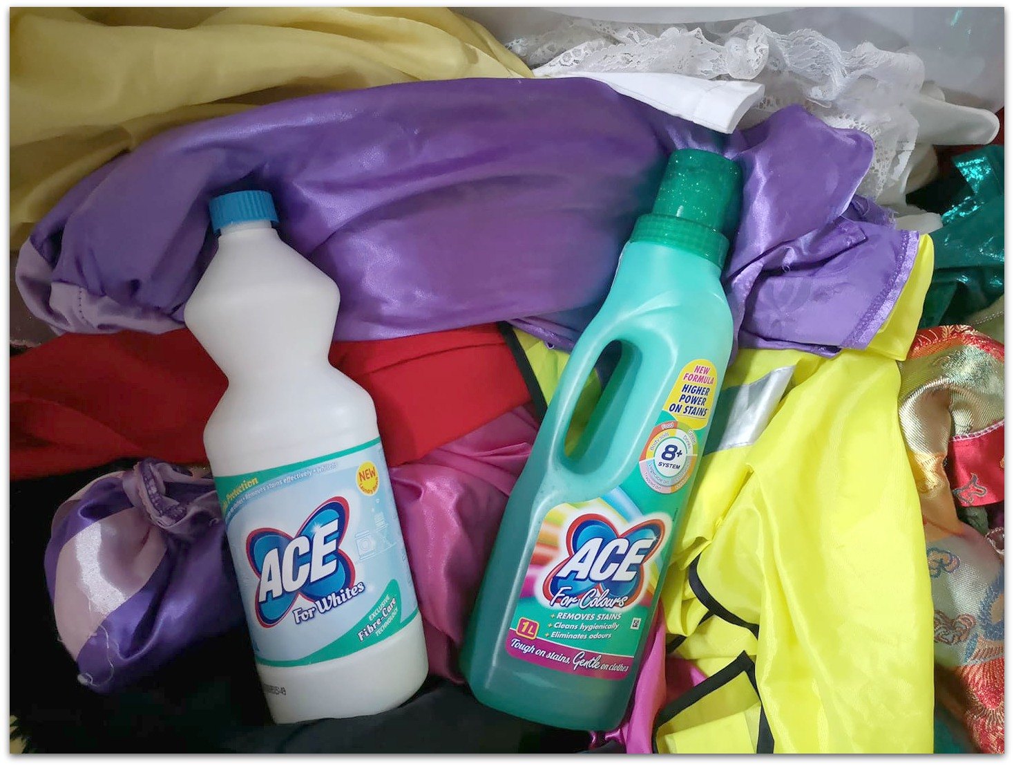 Stains begone - thanks to Ace laundry & a giveaway - CatsKidsChaos