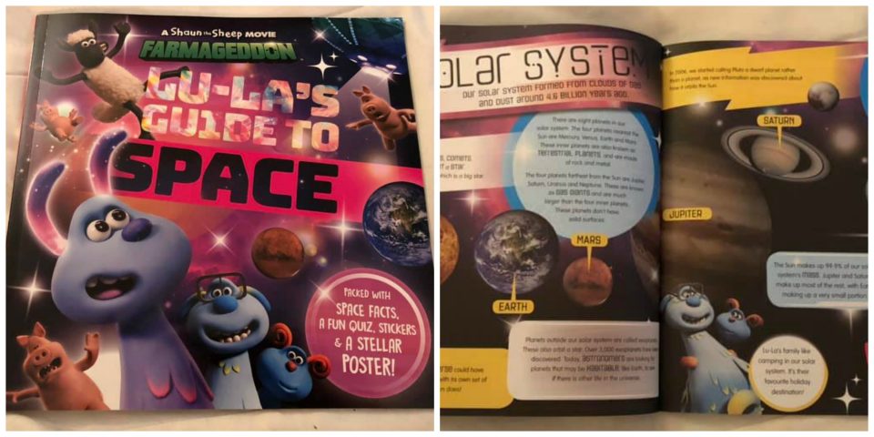 Shaun The Sheep Bookstagram Tour - LuLa's Guide to Space - CatsKidsChaos