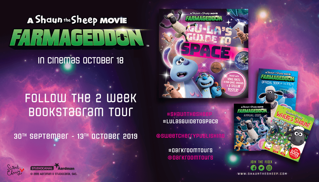 Shaun The Sheep Bookstagram Tour - LuLa's Guide to Space - CatsKidsChaos