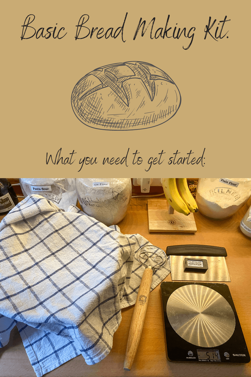 Basic bread making kit - what you need - CatsKidsChaos